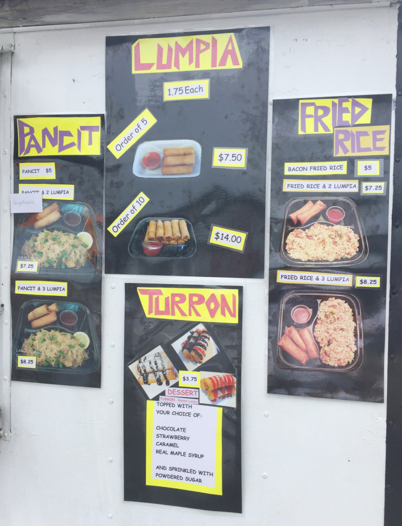Danilo's Famous Lumpia - Menu - Jacksonville Restaurant Reviews