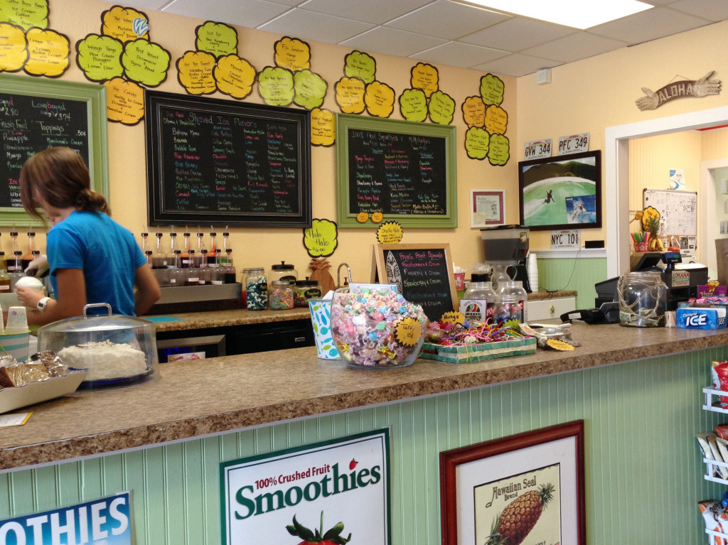 Ohana Shaved Ice - Counter - Jacksonville Restaurant Reviews