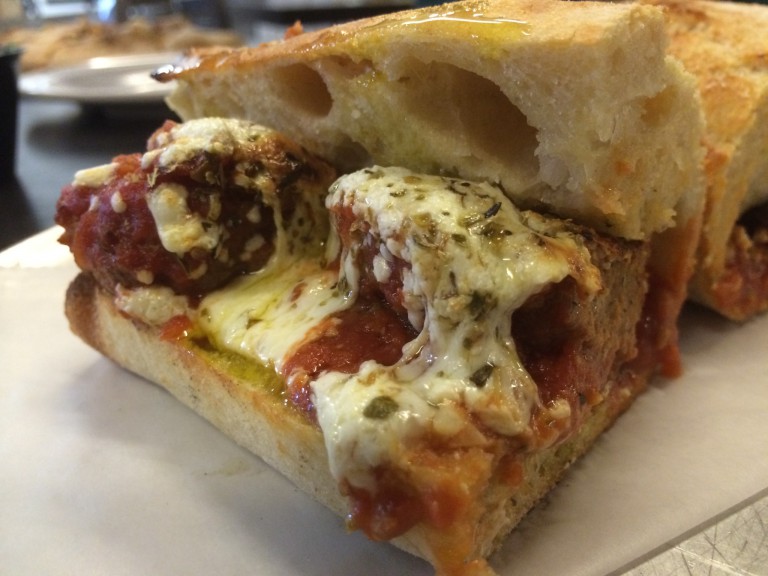 Meatball Sub at V Pizza - Jacksonville Restaurant Reviews